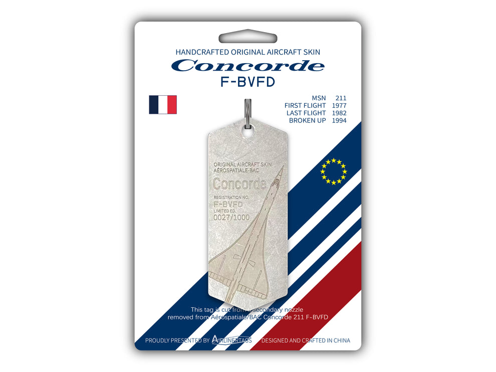 Aérospatiale Concorde ex-F-BVFD --- Airlinertags