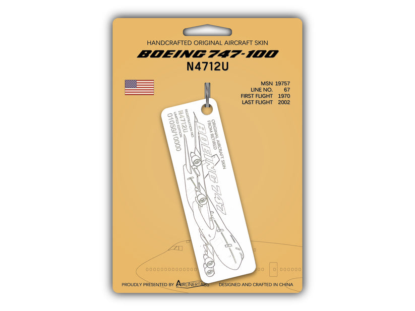 Boeing 747-100 ex-N4712U --- Airlinertags