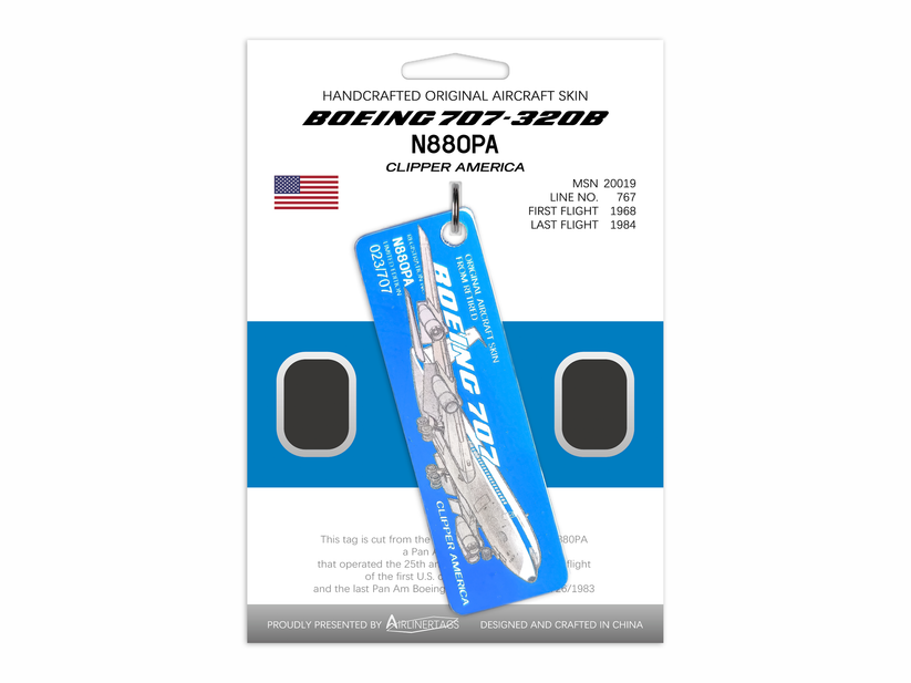 Boeing 707-320B ex-N880PA --- Airlinertags