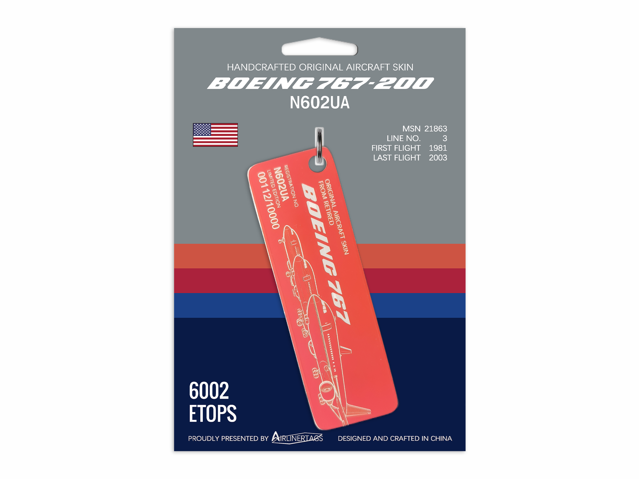 Boeing 767-200 ex-N602UA --- Airlinertags