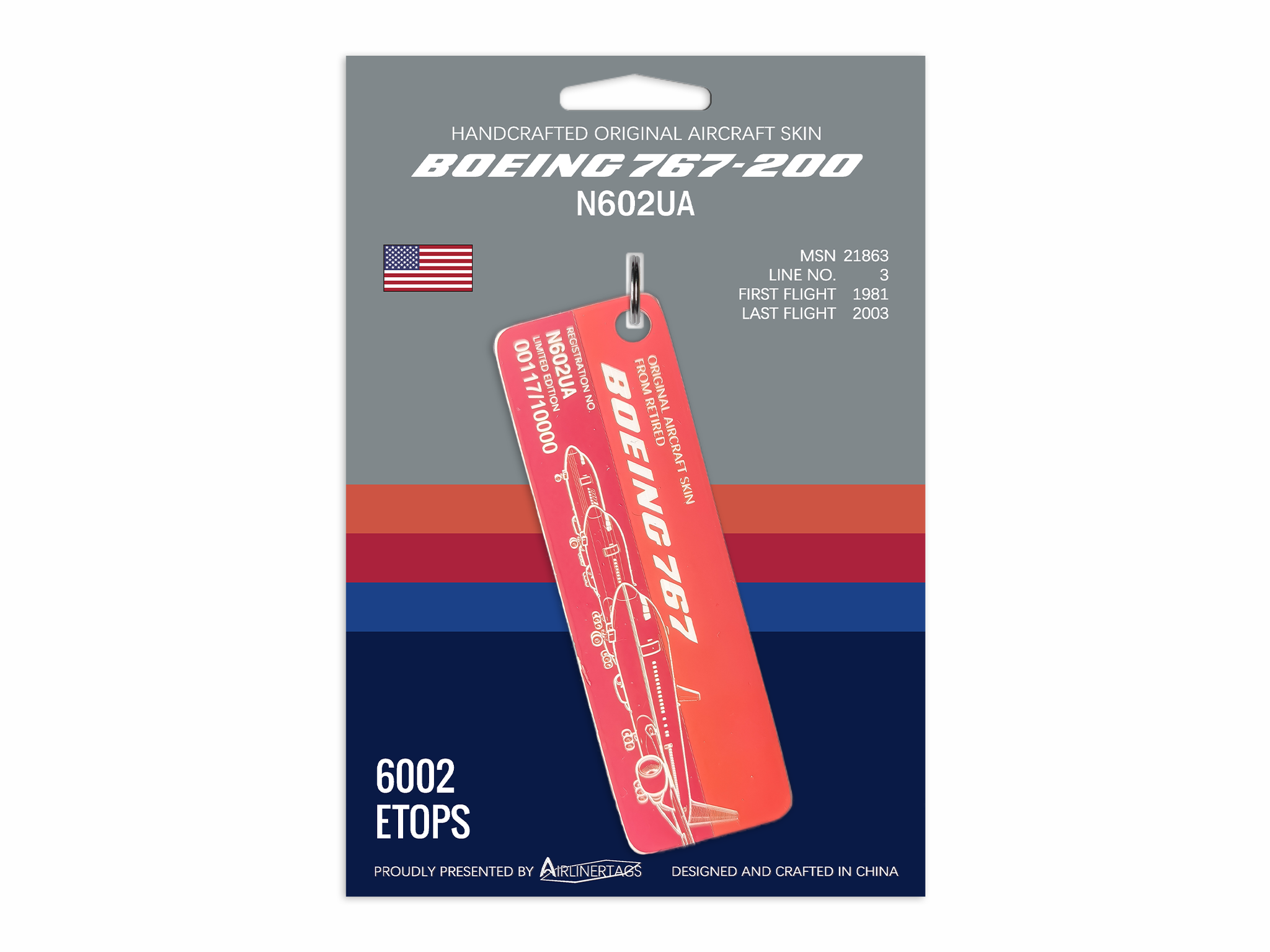 Boeing 767-200 ex-N602UA --- Airlinertags