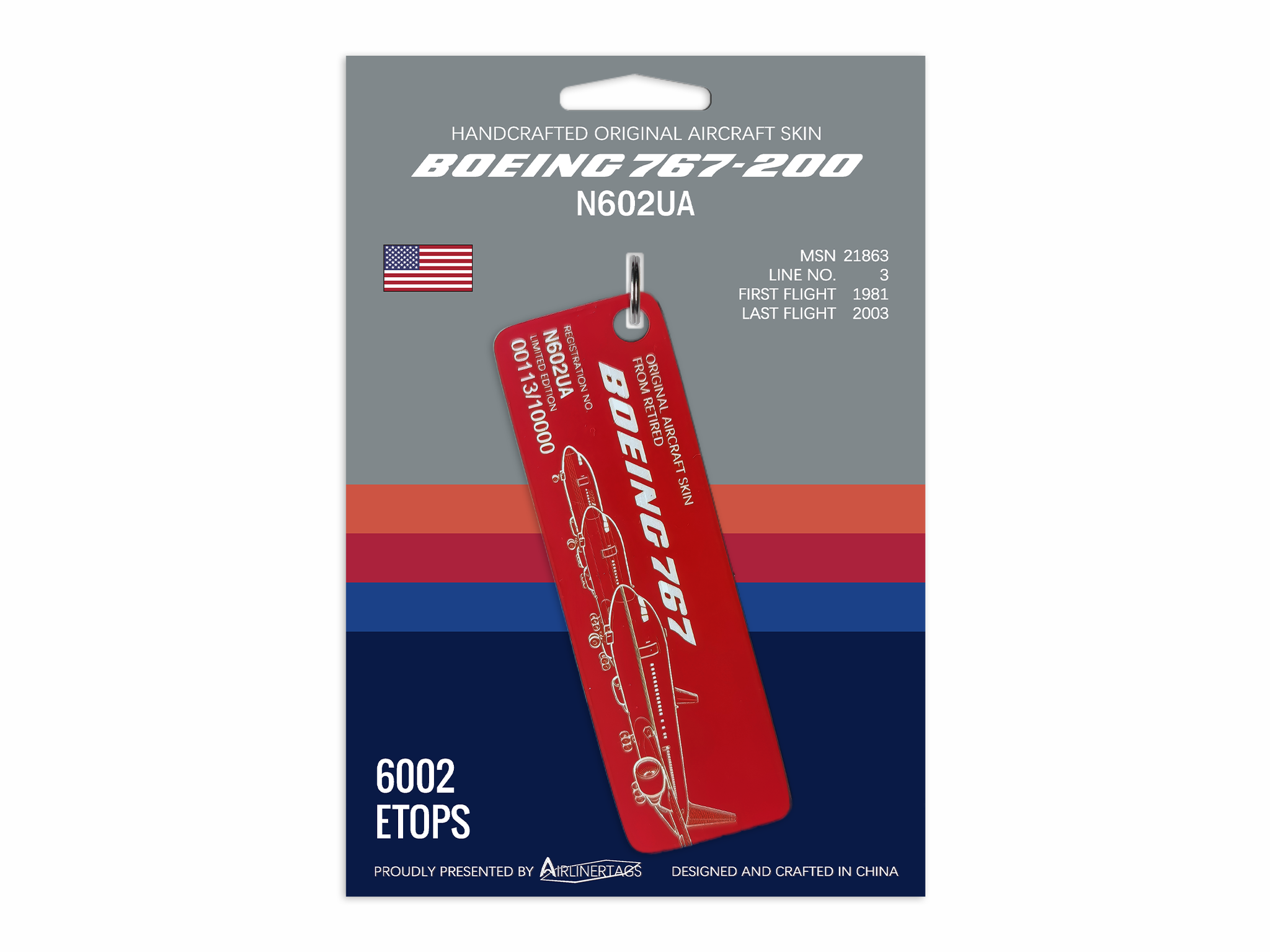 Boeing 767-200 ex-N602UA --- Airlinertags